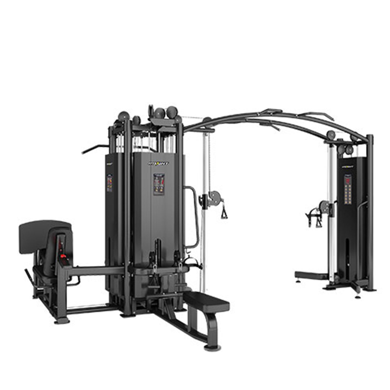 Insight Fitness 5 Stack Multi Station-Ultimate Gym Setup